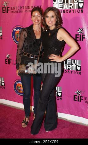 Jill Hennessy and Mariska Hargitay 2010 Joyful Heart Foundation Gala ...