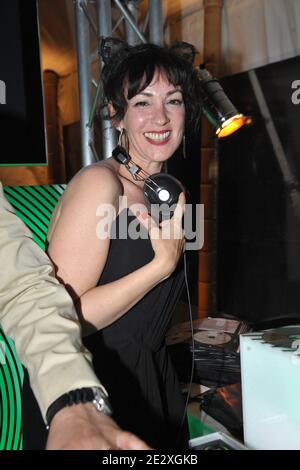 Beatrice Ardisson at DJ during the 'Paris Premiere' Party held at Villa ...