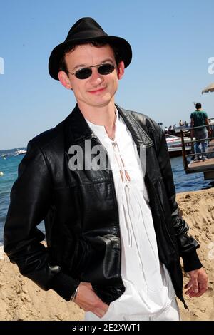 Julien Courbey on the Majestic Barriere's Beach during the 63rd Annual ...