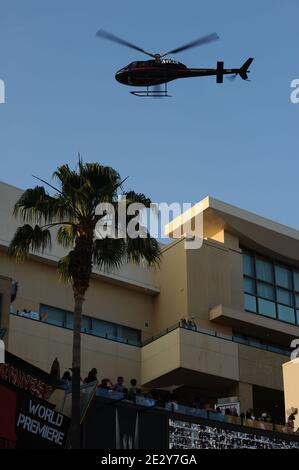 The A Team Helicopter arriving for the L.A. premiere of 20th Century ...
