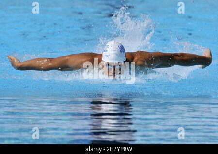 USA's Todd Patrick swimming in the 200 m medley men at the Fouth ...