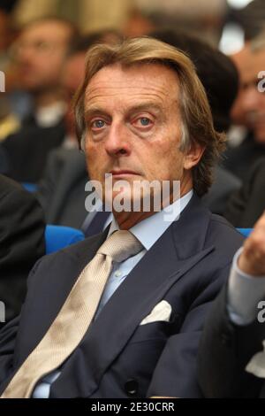 Entrepreneur Luca Cordero di Montezemolo attends the Confindustria ...