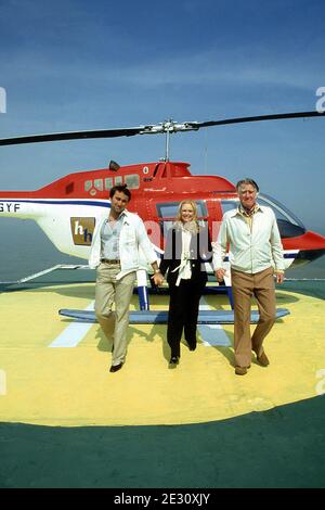 Roy, Joan and Michel Bates of Sealand. May 1979 Stock Photo - Alamy