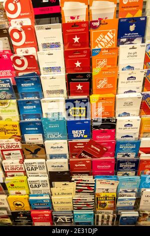 Displays in Staples Store, NYC Stock Photo - Alamy