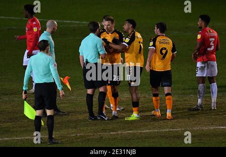 Referee Anthony Backhouse Stock Photo - Alamy