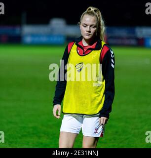 Bath, UK. 13th Jan, 2021. Yana Daniels of Bristol City makes a run with ...