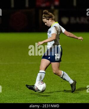 Bath, UK. 13th Jan, 2021. Benedicte Håland in goal for Bristol City ...