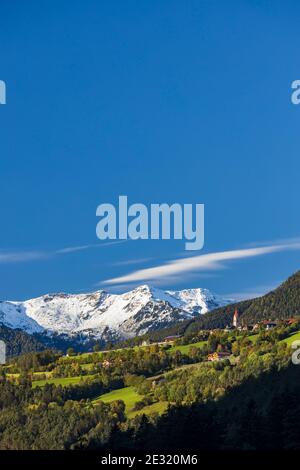 Spinga vilage in South Tyrol, Dolomites, Italy Stock Photo - Alamy