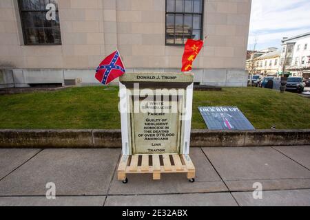 Lewisburg, United States. 16th Jan, 2021. Devon Stackonis, Gene Stilp ...