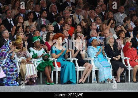 Mauritania's first lady Tekber Mint Melainine Ould Ahmed, Mali's first ...