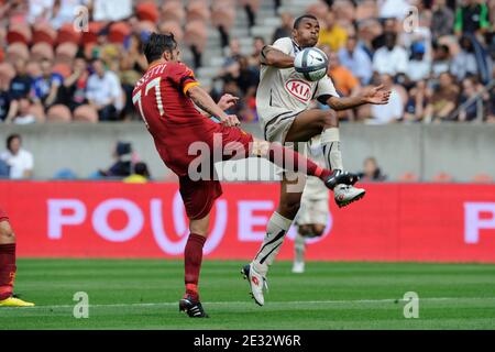 Bordeaux's David Bellion during Paris Tournament soccer match, Bordeaux ...