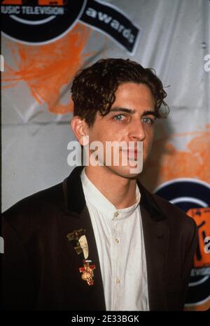 Michael Penn at the MTV Video Music Awards on September 6, 1990. Credit ...