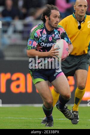 Julien Dupuy of Stade Francais during the Amlin Challenge Cup Final ...