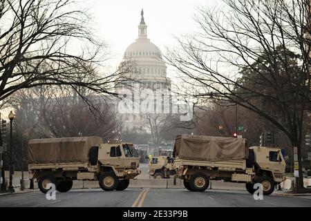 Police roadblock - Washington, DC USA Stock Photo - Alamy