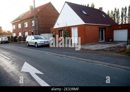 Outside view of the house where Alain Penin spent his childhood in ...