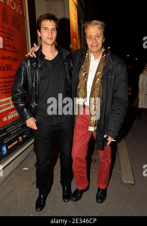 Christian Bujeau attending the premiere of the Kad Merad's play 'Rendez ...