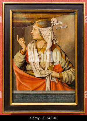 The Phrygian Sibyl - Ludger tom Ring d. Ä. - LWL 997 LM circa 1538 by ...