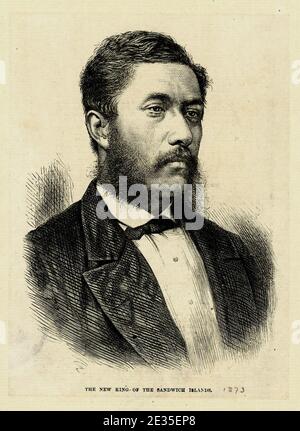 Lunalilo, the New King of the Sandwich Islands (British Museum Stock ...