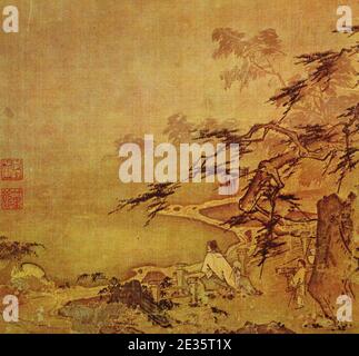 Ma Lin Painting Stock Photo - Alamy