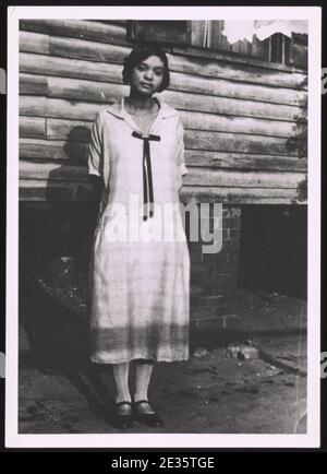 Mabel Champion, full-length portrait, facing front Stock Photo - Alamy