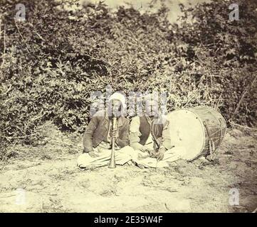 Macedonian Gypsies from 1863 01 Stock Photo - Alamy
