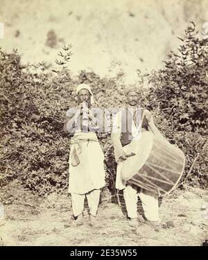 Macedonian Gypsies from 1863 Stock Photo - Alamy