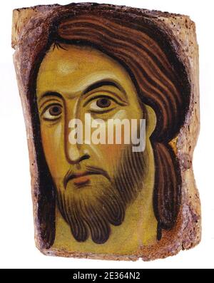 The 'Volto di Cristo' by the Maestro di Calci is a notable Italian ...