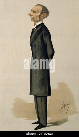 Morell Mackenzie Vanity Fair 15 October 1887 Stock Photo - Alamy