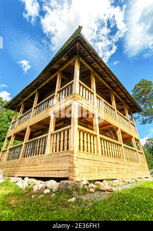 Konchansko-Suvorovskoe, Russia - August 6, 2020: Museum homestead of ...