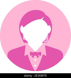 Circular vector avatar illustration ( female Stock Vector Image & Art ...