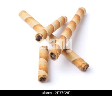 Delicious and Crunchy Wafer Snacks Stock Photo - Alamy