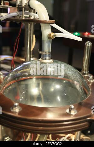 part of distillation plant - chemical engineering Stock Photo - Alamy