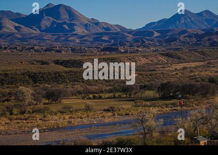 Bavispe river in Bacerac, Sonora, Mexico. (Photo By NortePhoto.com) rio ...