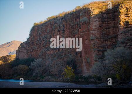 Bavispe river in Bacerac, Sonora, Mexico. (Photo By NortePhoto.com) rio ...