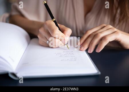 The businesswoman in time management concept sleeping Stock Photo - Alamy