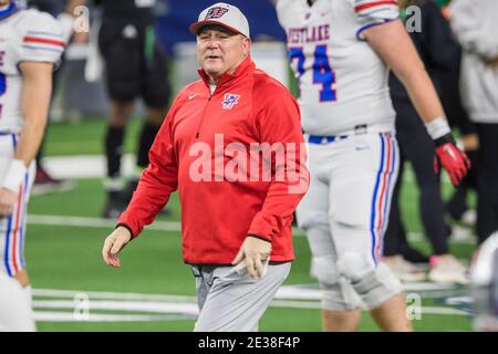 Arlington, Texas, USA. 16th Jan, 2021. Austin Westlake defensive back ...