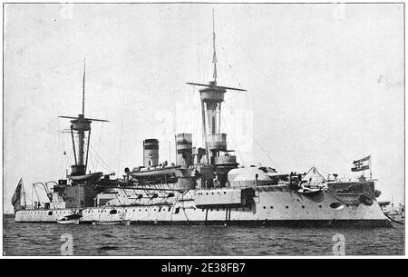 SMS Weissenburg - the first ocean-going battleships of the Imperial ...