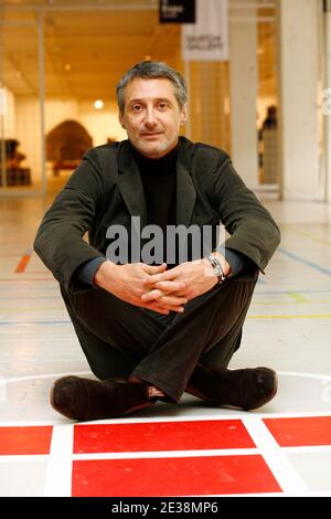French actor and writer Antoine de Caunes presents his last book about ...