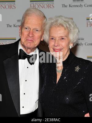 James H. Billington and his wife, Marjorie, arrive for the formal ...