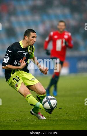 Lorient's Morgan Amalfitano during French First League soccer match ...
