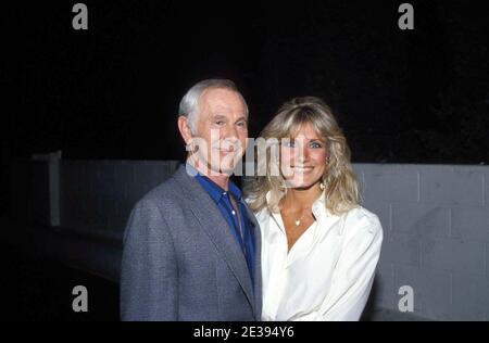 Johnny Carson And Alexis Maas 1984 Credit: Ralph Dominguez/MediaPunch ...