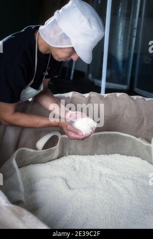 Sake fermentation process Stock Photo - Alamy