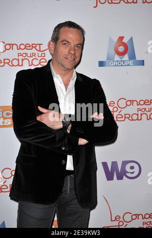 Garou performs during the 'Concert pour la tolerance', in Agadir ...