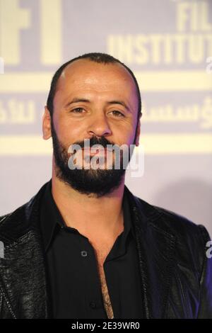 Palestinian actor Ali Suliman arrives for the screening of 'Casino Jack ...