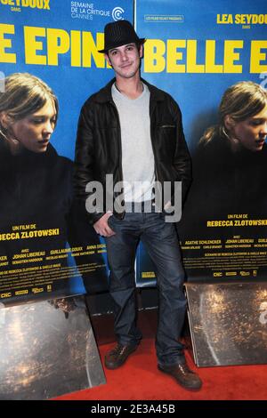 Actor Johan Libereau attending the premiere of 'Belle epine' at UGC ...