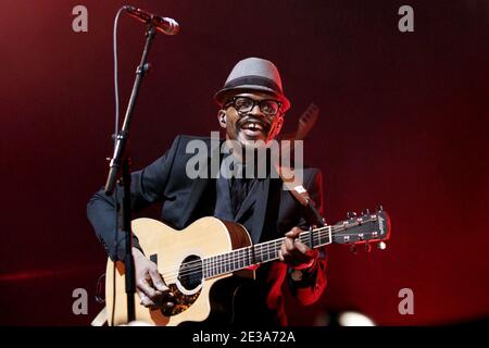 French singer Tete performs live at Zenith in Paris, France, on ...
