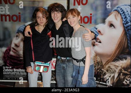 NINA RODRIGUEZ, ANTONIN CHALON, JULIE-MARIE PARMENTIER, NO AND ME, 2010 Stock Photo - Alamy