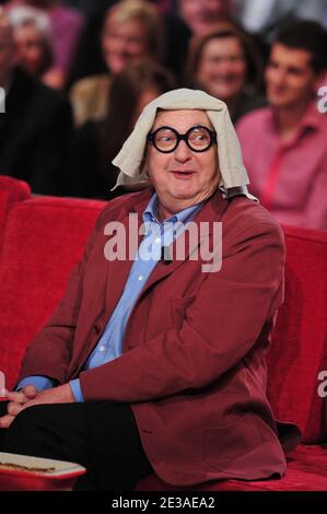 Jean-Pierre Coffe lors de l'enregistrement de l'emission Vivement ...