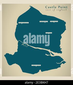 Castle Point district (United Kingdom of Great Britain and Northern ...