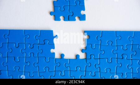 blue puzzles, textures and background Stock Photo - Alamy